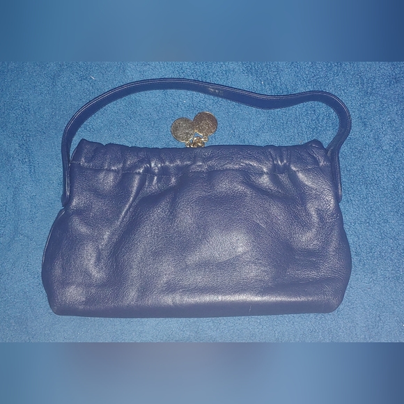 Bags | Vintage Blue Bag | Poshmark